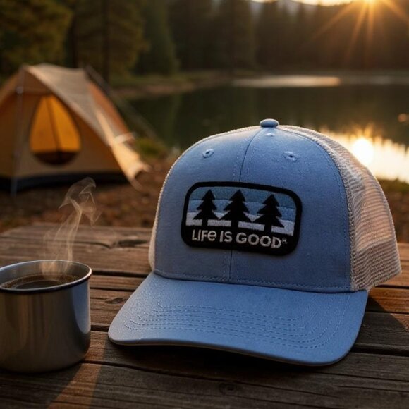 Life Is Good | Accessories | Life Is Good Forest Three Pine Trees ...